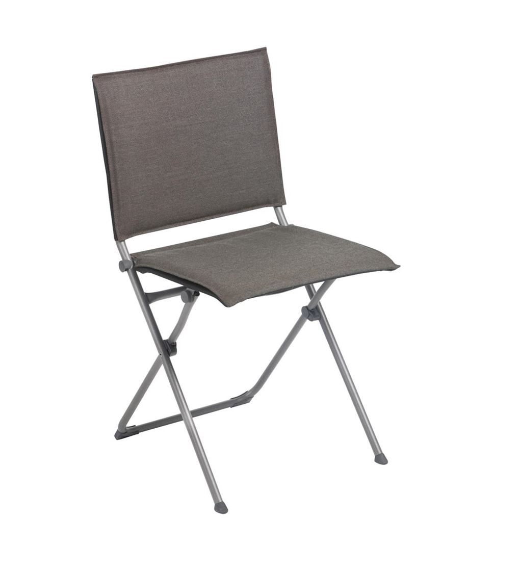 Lafuma Stuhl Anytime Privilege Outdoor - Grau - Mauk Gartenwelt